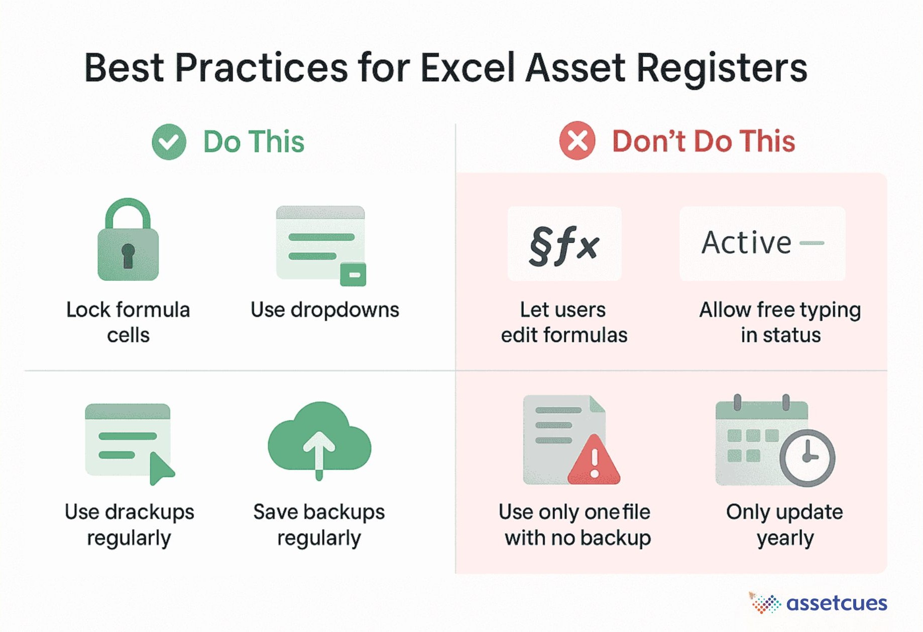 Asset Register Examples: Excel Template & Example Guide